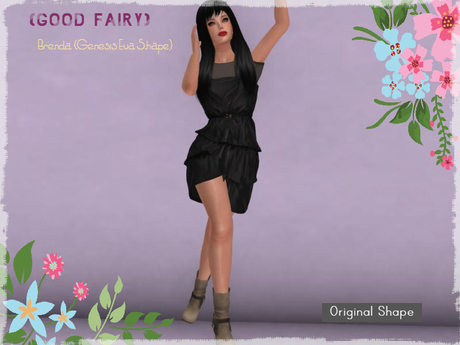 Second Life Marketplace - [Good Fairy] - Brenda {Genesis Eva Shape}